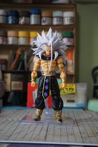 custom dragon ball trunks ssj5 god shf figure | eBay