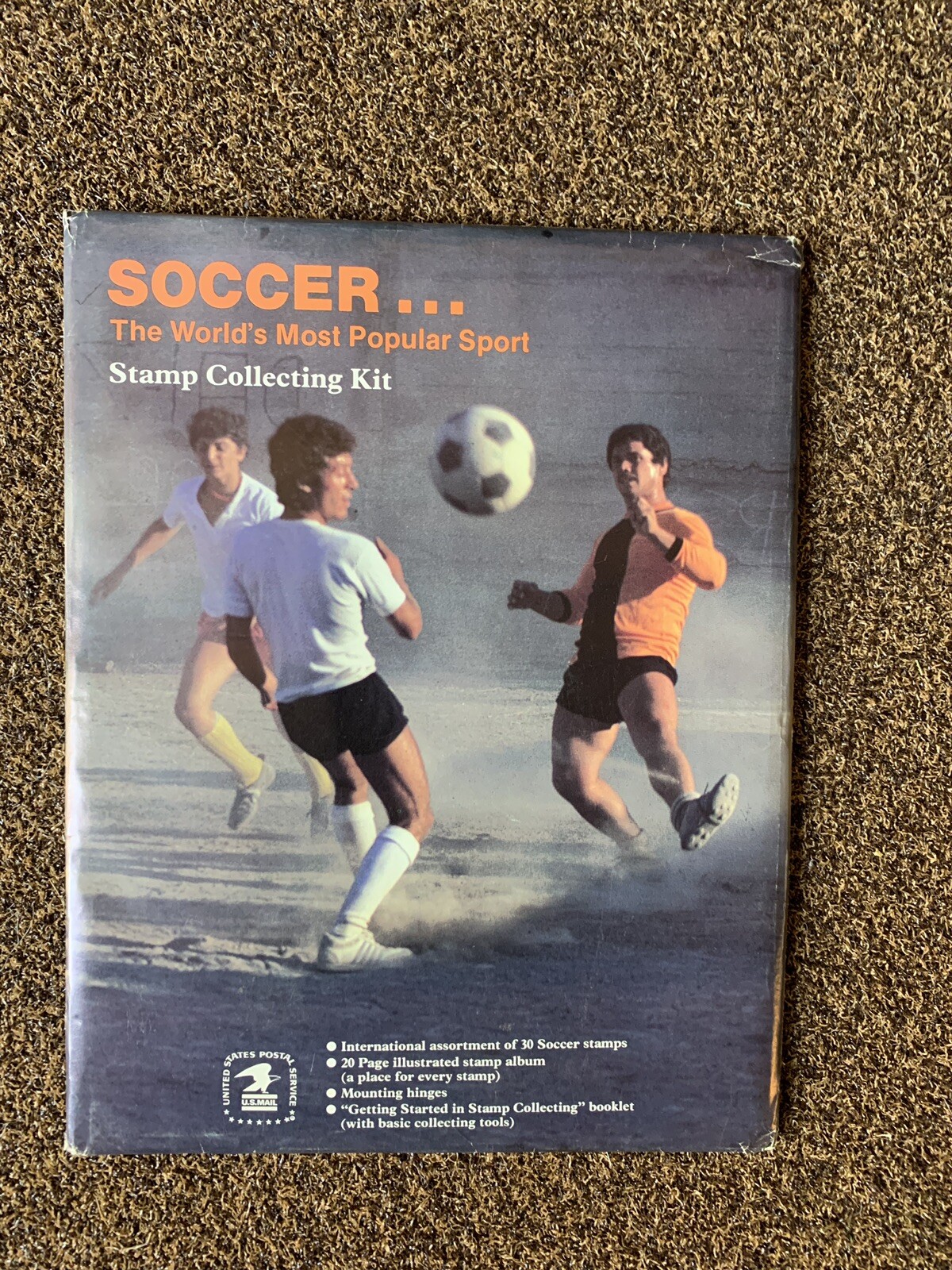 USPS Stamp Collecting Kit Soccer The Worlds Most Popular Sport No. 856 ...