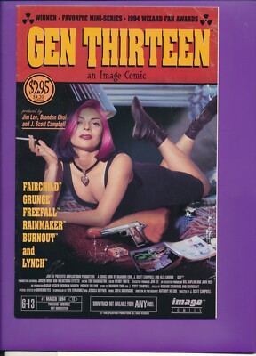 Gen 13 Pulp Fiction Variant Cover NM 9.4 J Scott Campbell 1995 | eBay ...