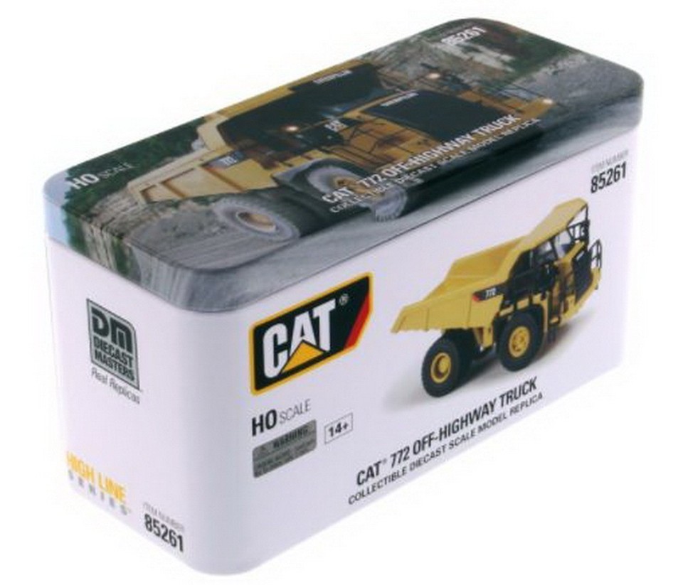 1/87 DM Caterpillar Cat 772 Off-Highway Truck Diecast Model #85261 | eBay