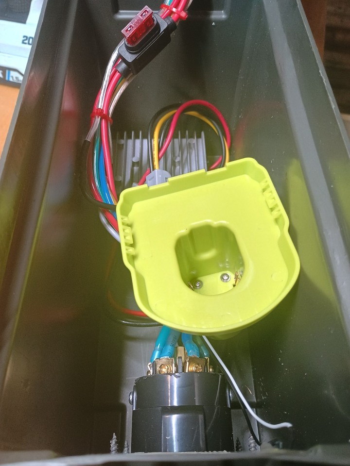 7RV/4&5 Flat Trailer Light Tester Box Power By Ryobi 18-volt Drill ...