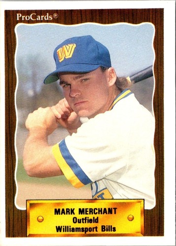1990 CMC Mark Merchant #791 Williamsport Bills Baseball Card | eBay