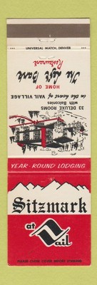 Matchbook Cover - Sitzmark Vail Colorado Restaurant | eBay