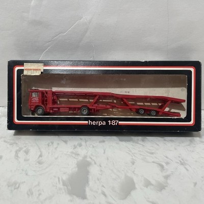 Herpa Volvo F10 Car Transporter “Cotra Aargau Geneve Rothrist” 1:87 ...