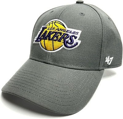 Los Angeles Lakers NBA '47 MVP Basic Gray Hat Cap Adult Men's ...