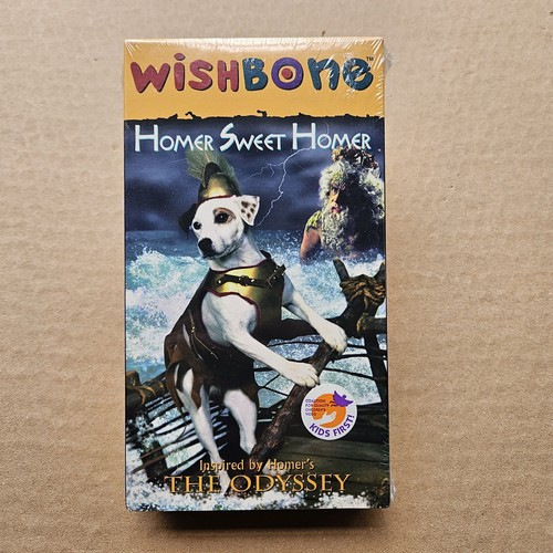 Wishbone Homer Sweet Homer VHS 1995 SEALED PBS Kids The Oddyssey ...