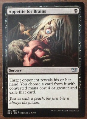 Appetite for Brains *Uncommon* Magic MtG Avacyn Restored SP | eBay