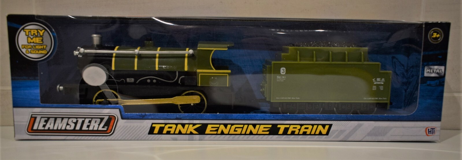 TEAMSTERZ DIECAST STEAM ENGINE OR EURO HIGH SPEED TRAIN TRANSPORTER ...