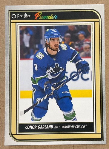 2022-23 CONOR GARLAND O-PEE-CHEE OPC PREMIER INSERT CARD #P-63 ...