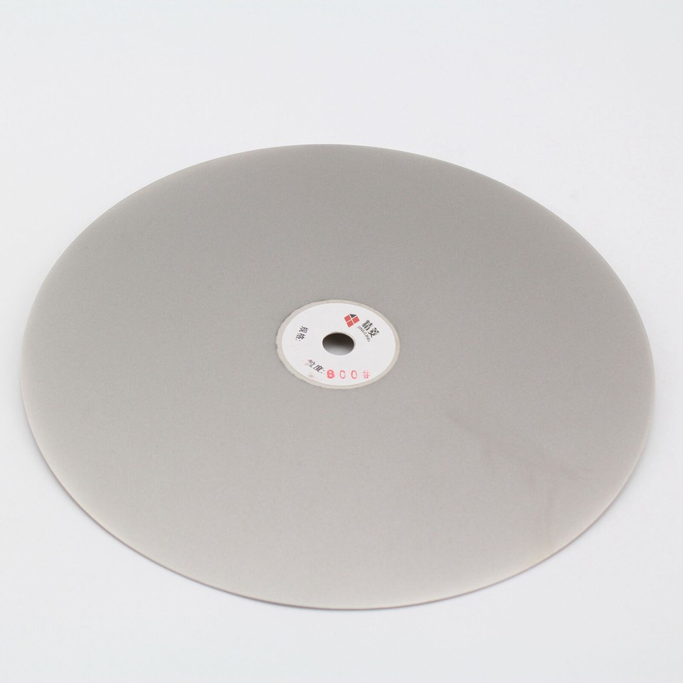 12" inch Diamond Grinding Disc Grit 46-2000 Flat Lap Disk Abrasive ...