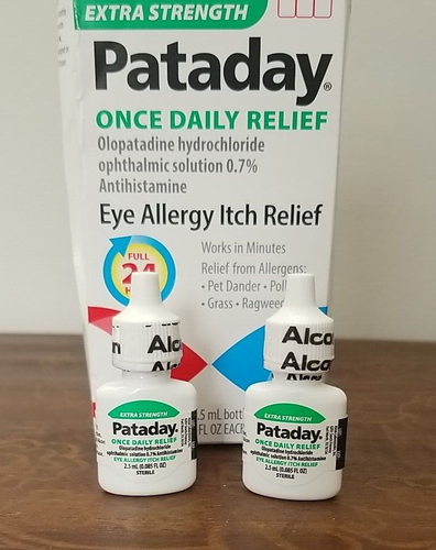 PATADAY ~ 2-Pack EXTRA STRENGTH 2.5mL Once Daily Eye Drops Lot EXP: 06/ ...