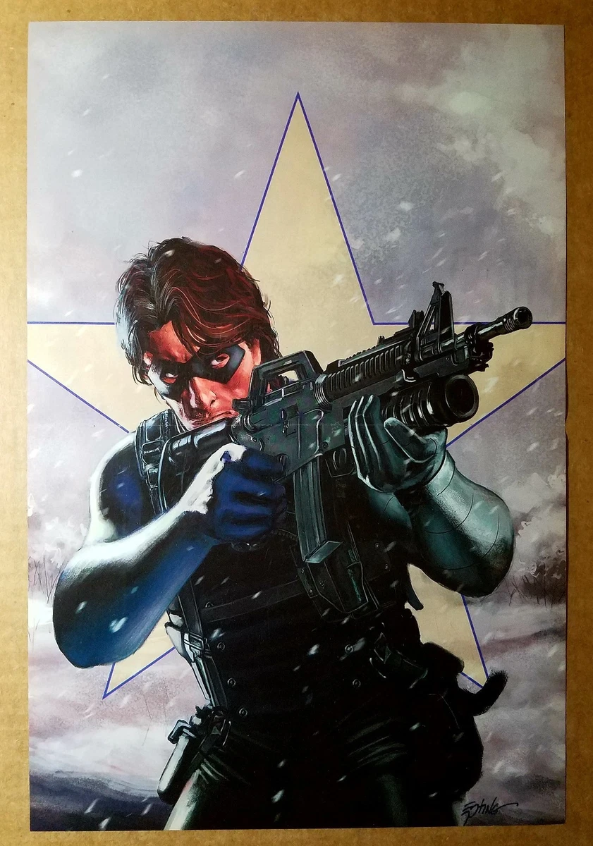 Captain America The Winter Soldier Bucky Poster