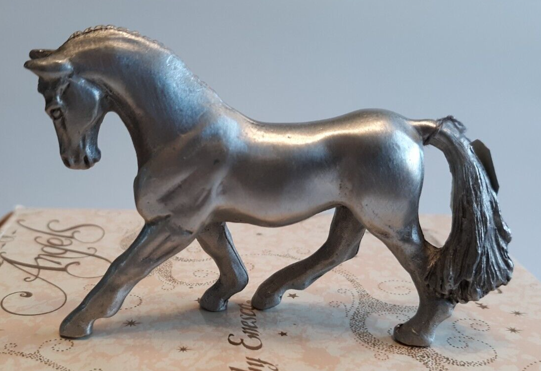 2 Spoontigues pewter horses figures PP868 & PP862 | eBay