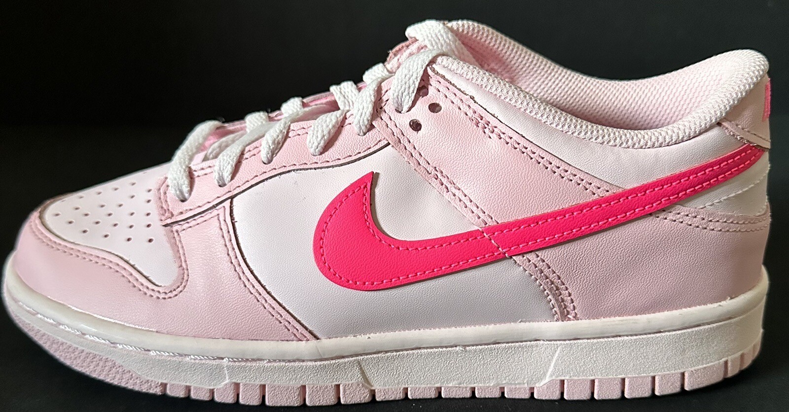 Nike Dunk Low GS Triple Pink Barbie Shoes GS Size Multi New Rare DH9765 ...