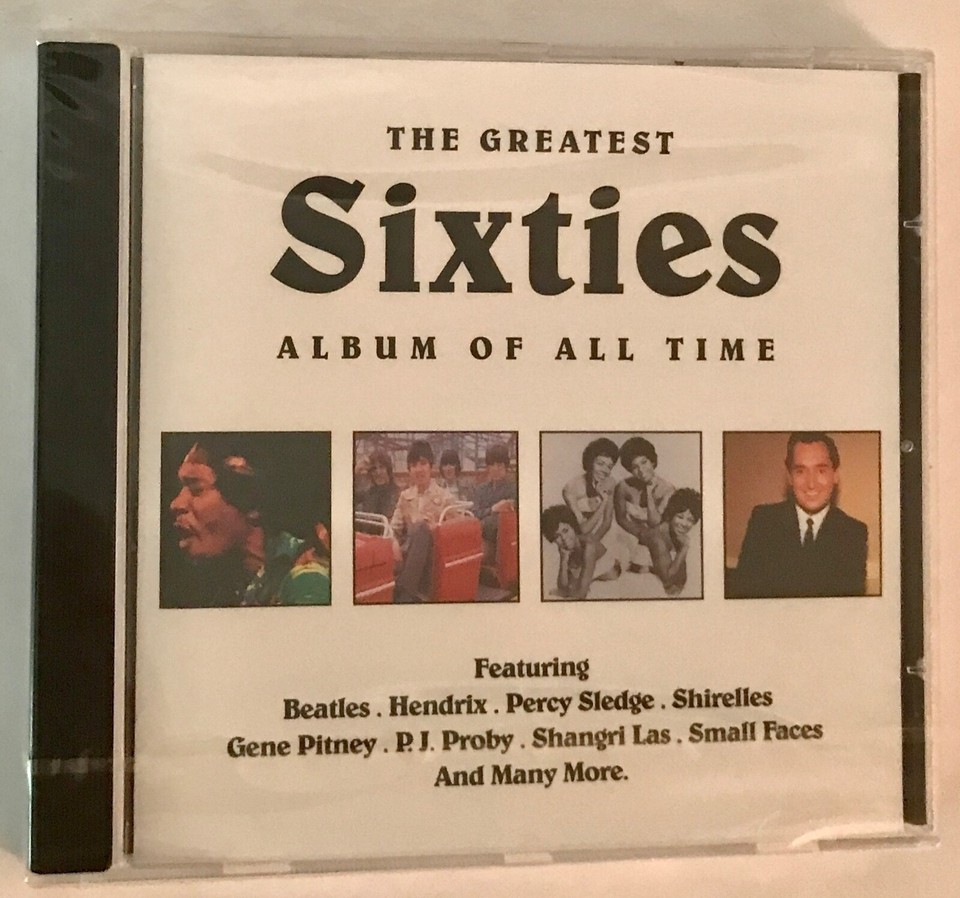 The Greatest Sixties Album Of All Time Volumes 1 + 2 CD Lot Various ...