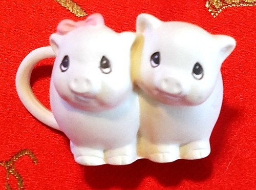 Fun Miniature1" Hard Plastic Pigs Toy | eBay