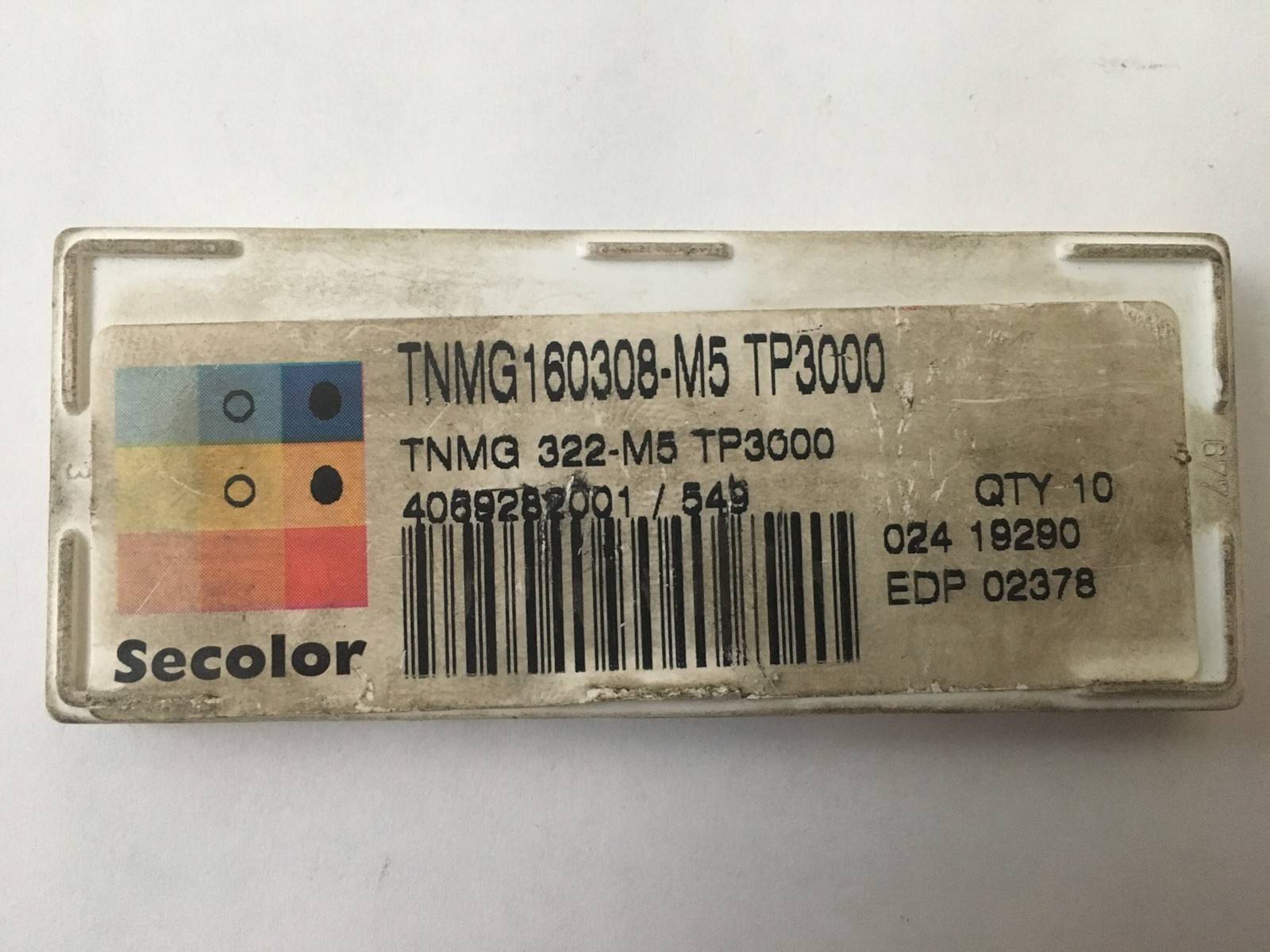 Seco Carbide Inserts TNMG160308-M5 TP3000 Quantity 6 | eBay