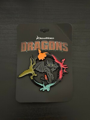 How To Train Your Dragon Toothless Moving Enamel Pin | eBay