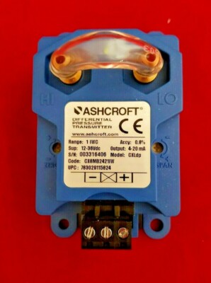 Transmitters - Ashcroft Differential Pressure Transmitter