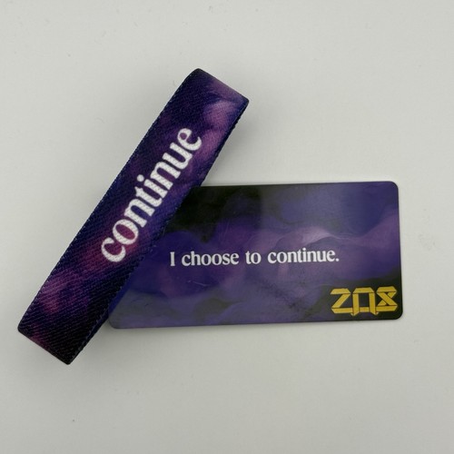 Zox Continue #1898 single strap wristband w/card Size Large | eBay
