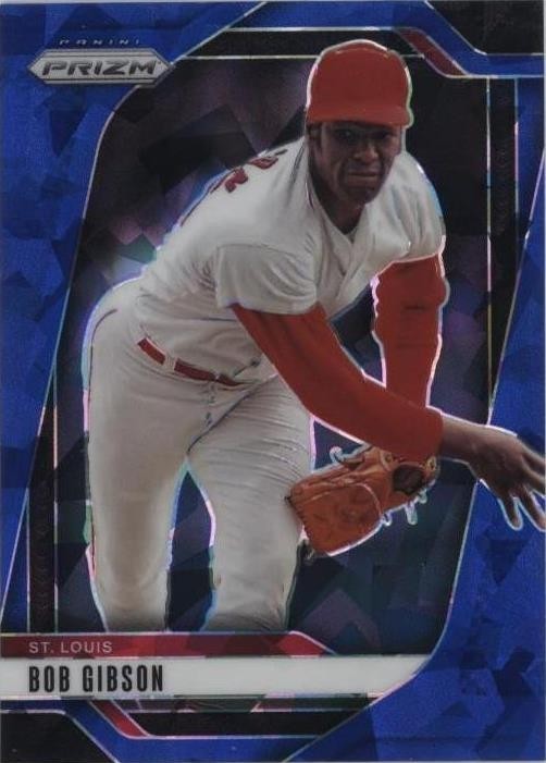 2025 Panini Prizm - Bob Gibson, Bob Gibson #239 Blue Ice Prizm for sale ...
