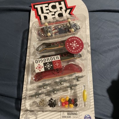 Tech Deck Disorder Skateboards Finger Skateboard 4 Pack Powell Peralta ...