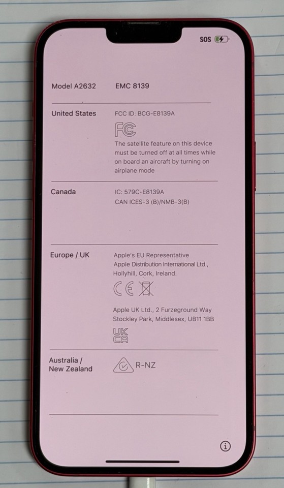 iphone 14 plus 128gb unlocked red | eBay