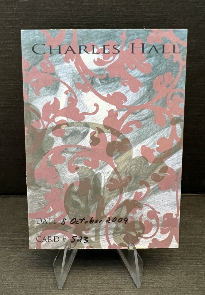 2008 Marvel Charles Hall PSC Rogue / Gambit Hand Painted Sketch Card 1/ ...