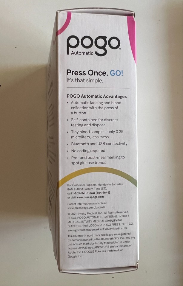 Pogo Automatic Blood Glucose Monitoring System ( BRAND NEW UNOPENED ...