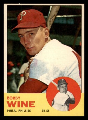 1963 Topps Baseball #71 Bobby Wine EX/MT | eBay