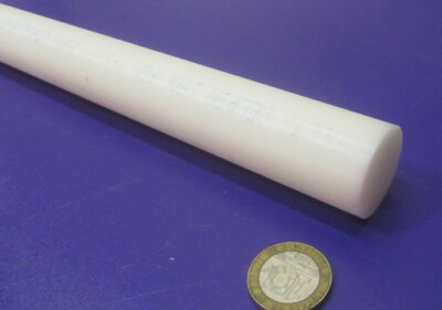 Acetal Delrin POM Round Rod, White 1 1/8" Dia x 12" Length | eBay