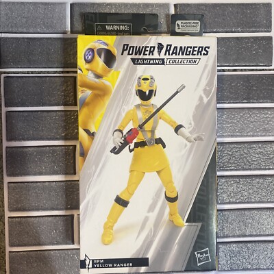 Power Rangers Lightning Collection RPM Yellow Ranger 6" Action Figure ...