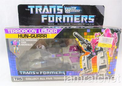 Transformers Original G1 Terrorcon Hun-Gurrr for Abonimus Complete W ...