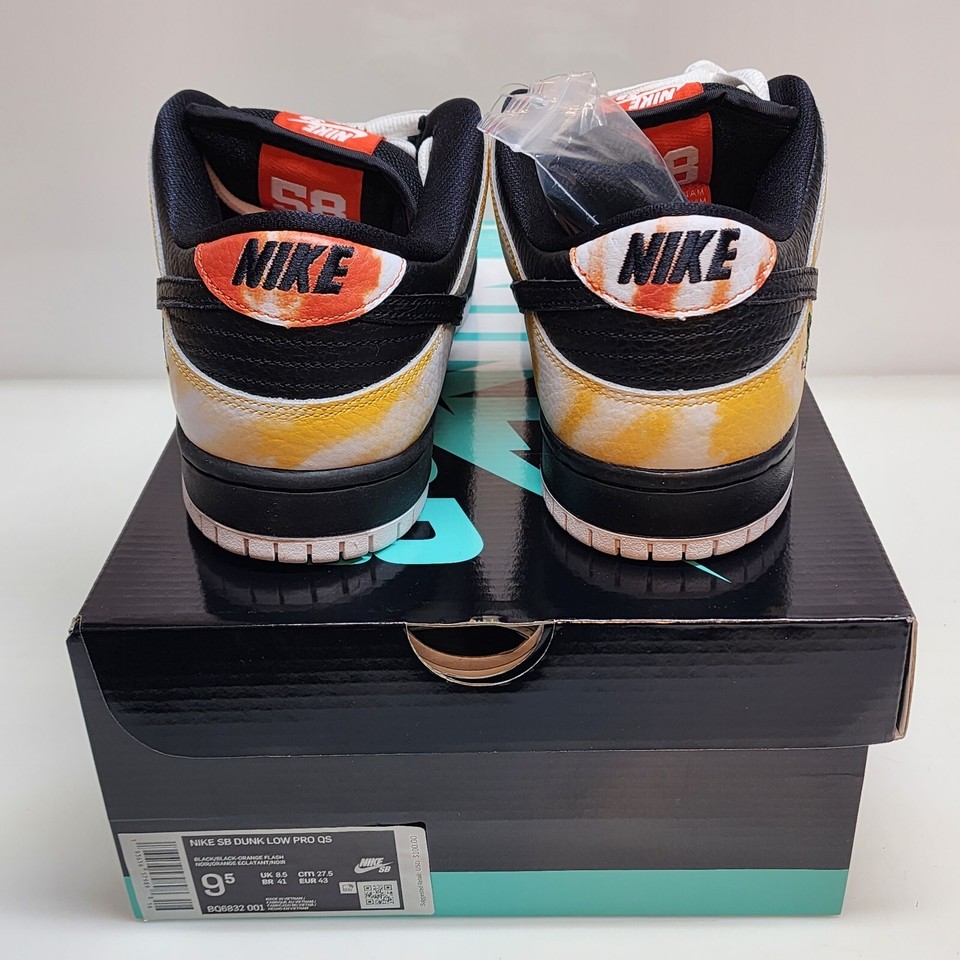 Nike SB Dunk Low Tie-Dye Raygun Black Men's Size 9.5 New! Deadstock ...