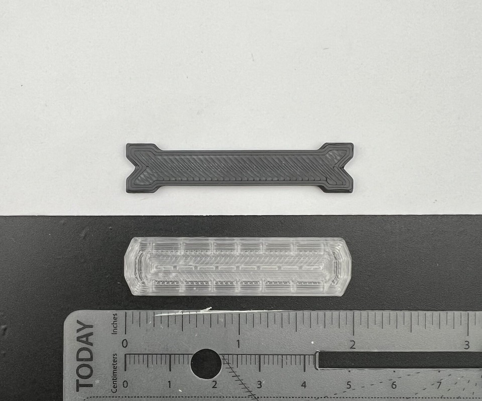 1/24 25 27 LED Ready Code 3 2700 Clear Lightbar Sheriff Highway Patrol ...