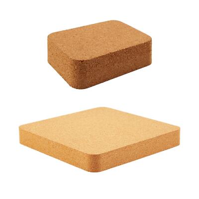 Cork block, cork mat, cork sanding block, leather craft, cutting board ...