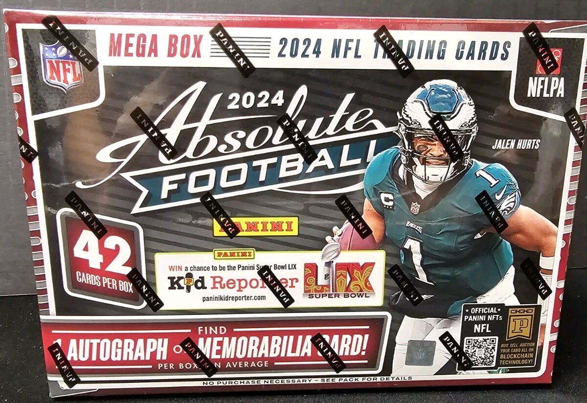 Panini NFL 2024 Absolute Football Mega Box Ships Sameday | eBay