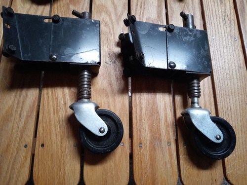 Craftsman Table Saw 113 series Caster Wheel Kit for Tapered Leg Stand w ...