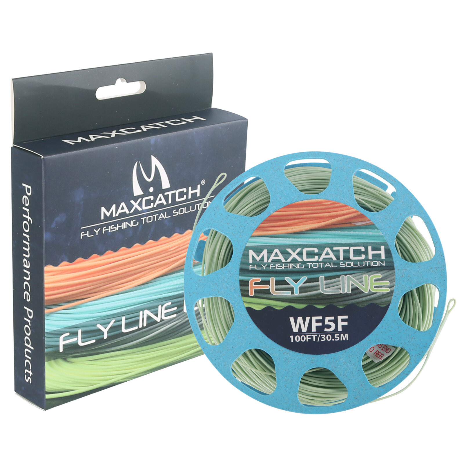 Maxcatch ECO Floating Fly Line Weight Forward WF 1F-8F With 2 Welded ...