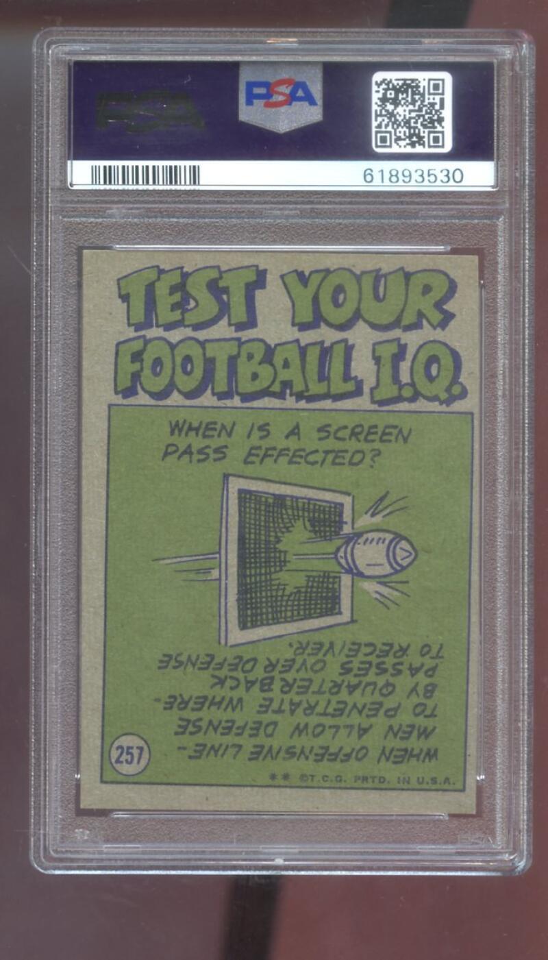 1972 Topps - Pro Action L.C. Greenwood #257 (RC) for sale online | eBay