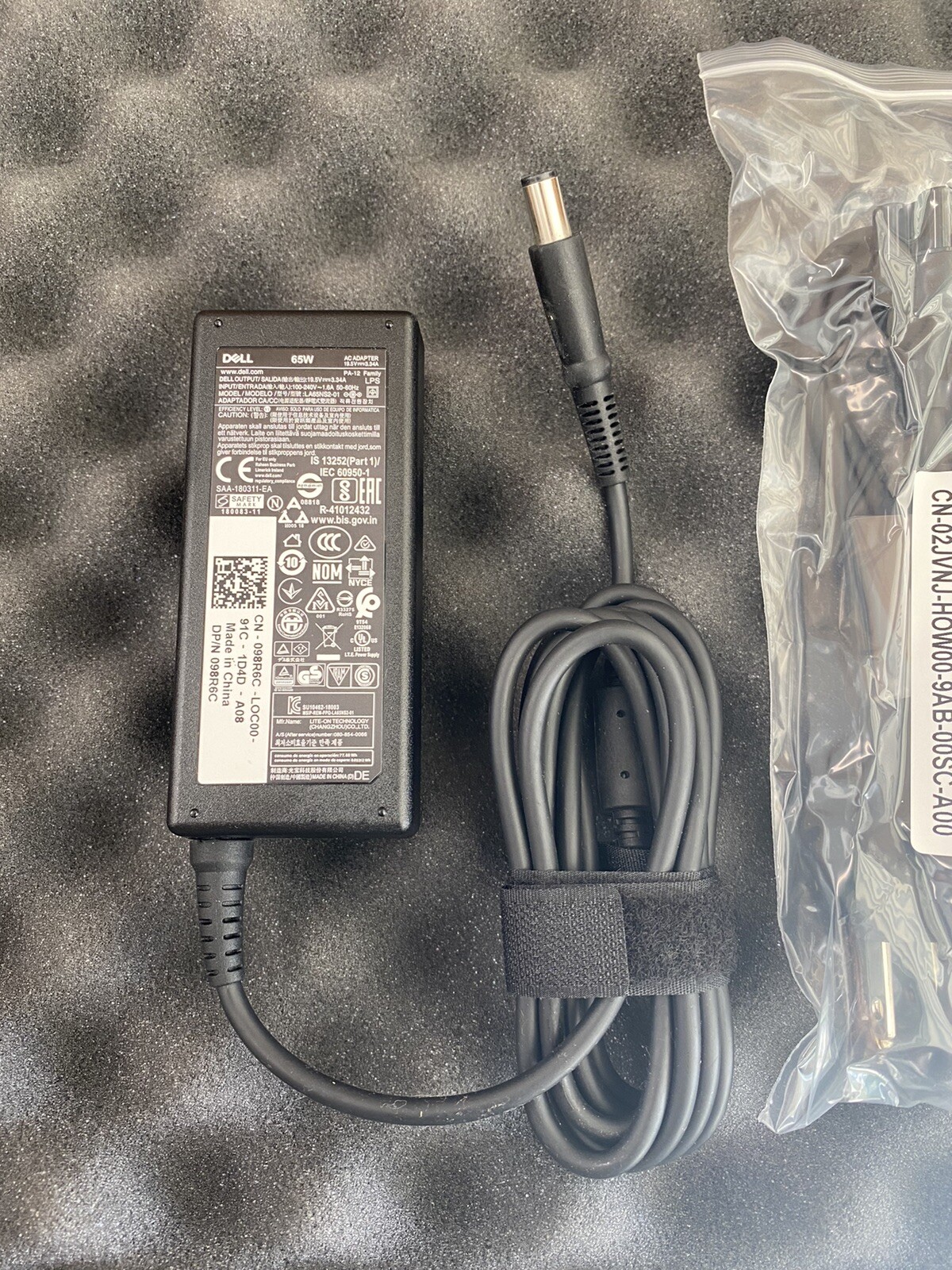 DELL 65W PA-12 Latitude 6TM1C AC Adapter LA65NS2-01 BIG TIP CHARGER 7 ...