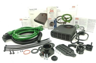 DEFA Termini 2100W Car Interior Fan Heater Set 430061 + 460785 2,5m+1 ...