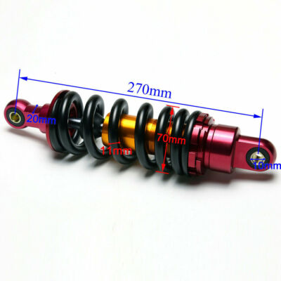 270mm Rear Shock Absorber 800lbs For Pit Bike Taotao Coolster CRF70 ...