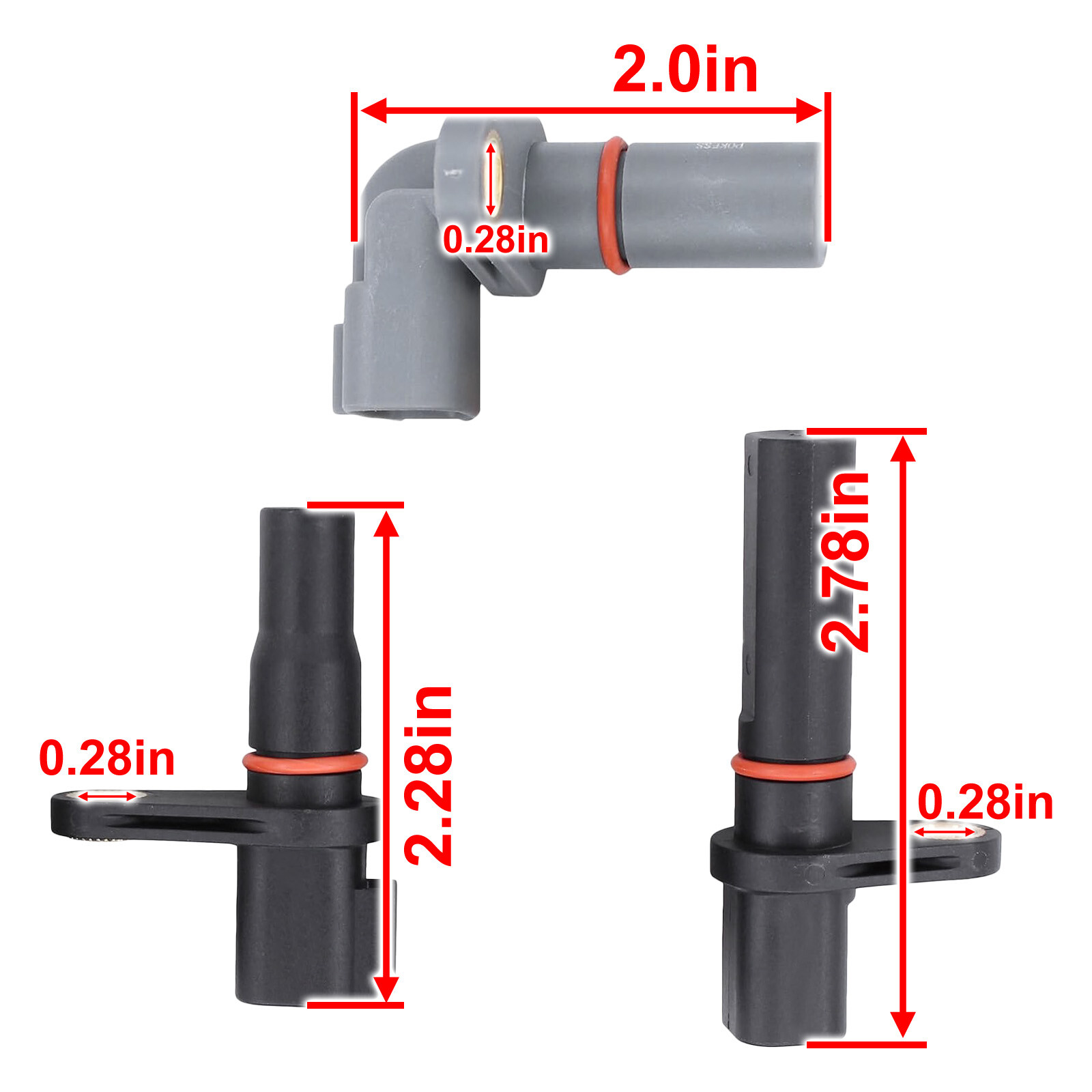 3x Transmission Speed Sensor for Ford Transit Connect C-Max Nissan X ...