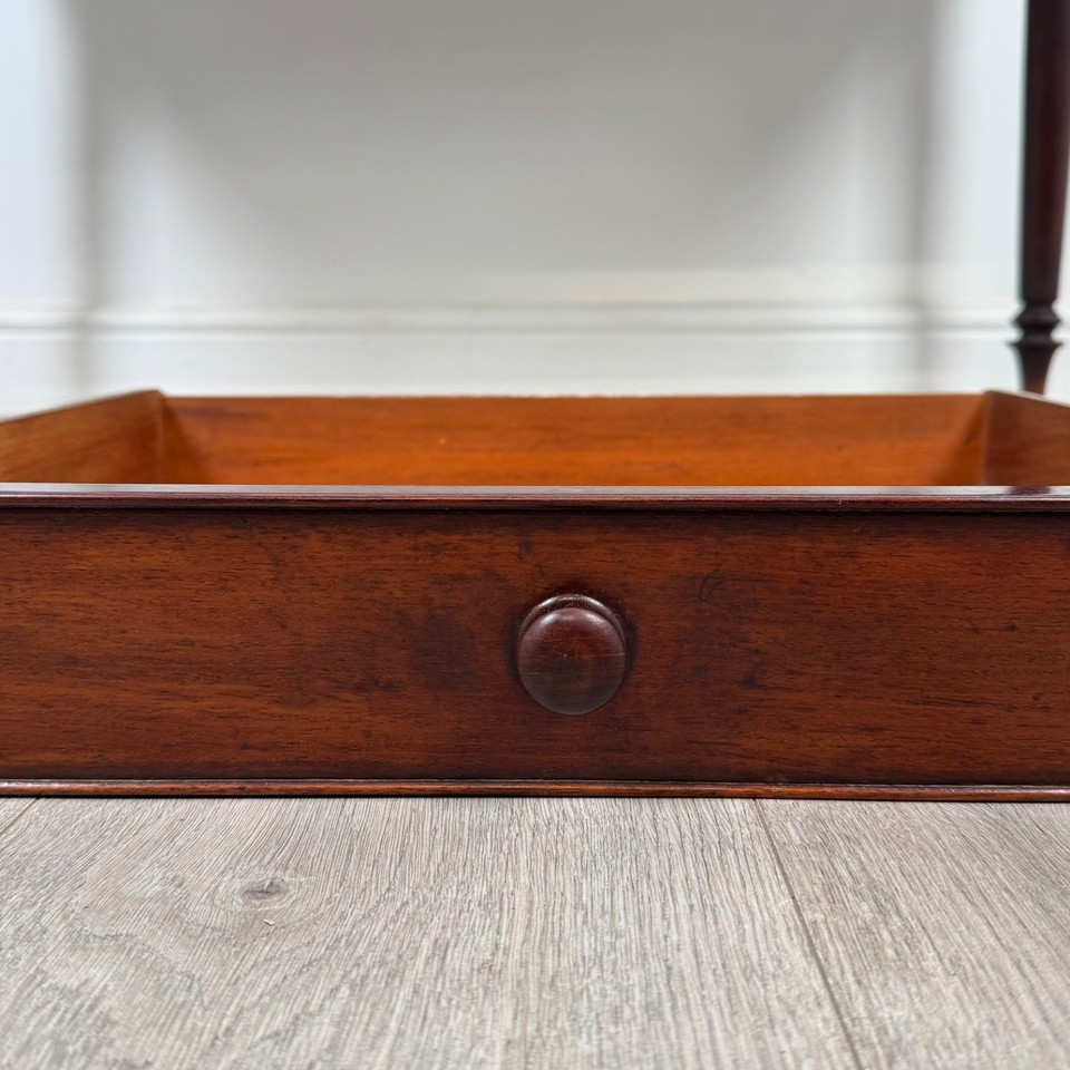 Antique 19th Century Good Quality Writing Table In Mahogany ( REF AF ...