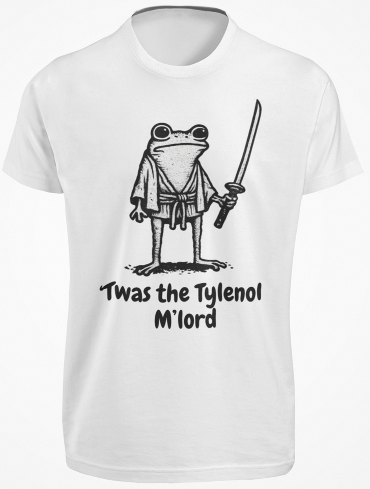 Twas the Tylenol My Lord T-SHIRT Funny Autism Awareness MEME Vaccine ...