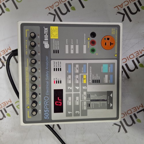Bio-Tek Instruments 505 Pro Electrical Safety Analyzer | eBay
