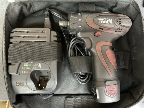 Matco 12v Cordless Infinium 1/4" Screw Gun MCL12S w/ Battery & Charger ...