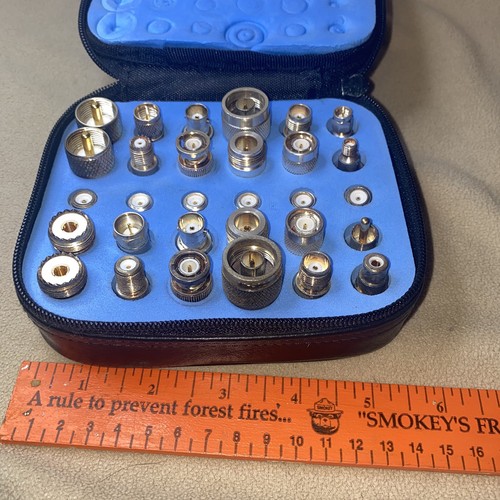 Test Probes Inc. TPI-3000A RF Coax Adapter Kit COMPLETE 30 Pcs. plus ...