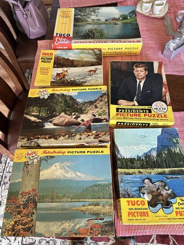 Tuco Puzzle Grouping Made In Lockport NY Vintage | eBay